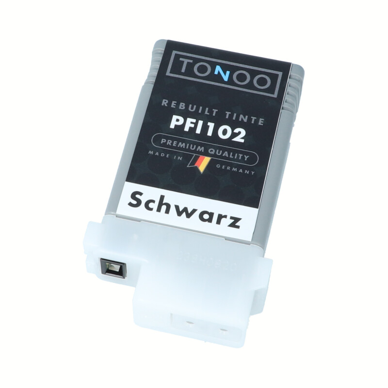 Tonoo® Tinte ersetzt Canon 895B001 | PFI102BK Schwarz | Druckerzubehör ...