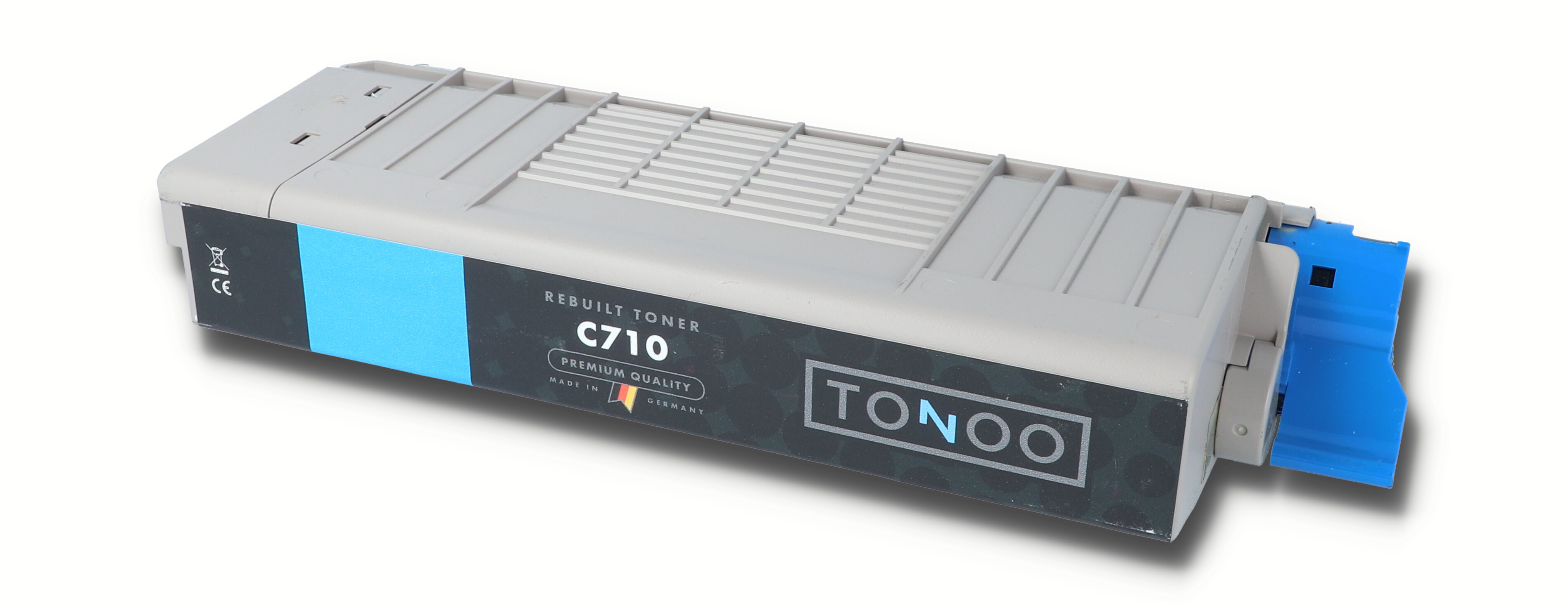 Tonoo® Toner ersetzt OKI C710 | C711 | 44318607 Cyan | Druckerzubehör ...
