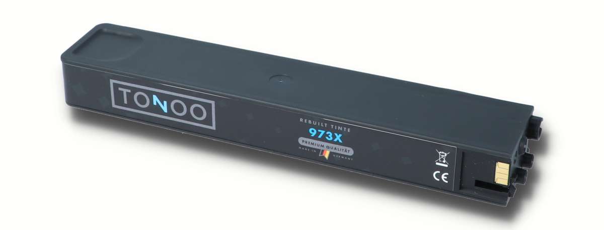 Tonoo® Tintenpatrone ersetzt HP 973X | F6T81AE | Cyan XL ...